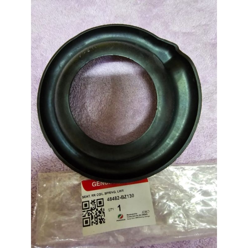 PERODUA ORIGINAL MYVI NEW GEN3 REAR COIL SPRING LOWER SEAT RUBBER 48482 ...