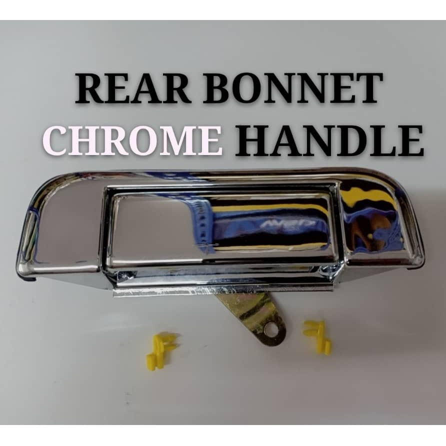 REAR BONNET CHROME HANDLE TOYOTA HILUX VIGO KUN25 HILUX KUN26 REAR ...