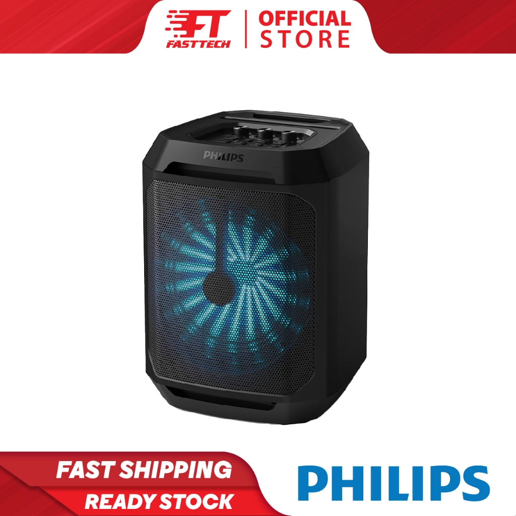 PHILIPS TAX2208 Wireless Speaker with 30W, Bluetooth 5.2, 3.5mm Line-in ...