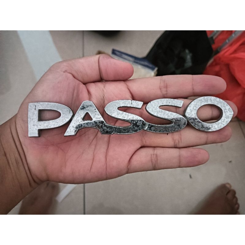 TOYOTA PASSO EMBLEMS FOR PERODUA MYVI | Shopee Malaysia