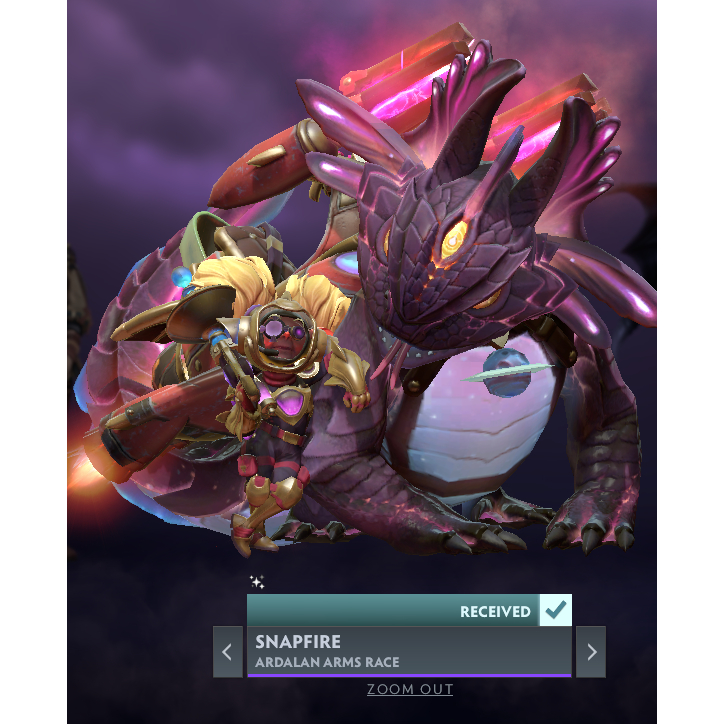 Snapfire - Ardalan Arms Race - Crownfall 2024 Collector's Cache - Dota ...