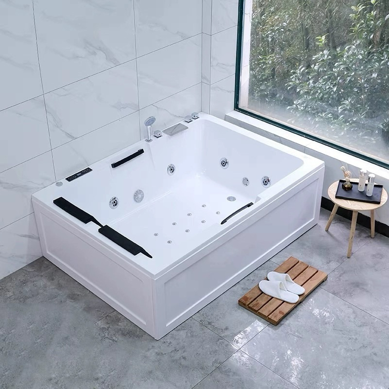 170CM ~ 200CM Large Double Adult Acrylic Bathtub Jacuzzi for Couples ...