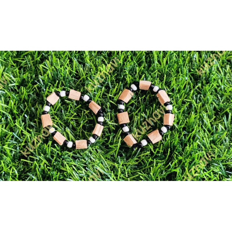 Baby Handmade Vasambu Bracelet 1 set 2 pcs (Elastic Crystal) | Shopee ...