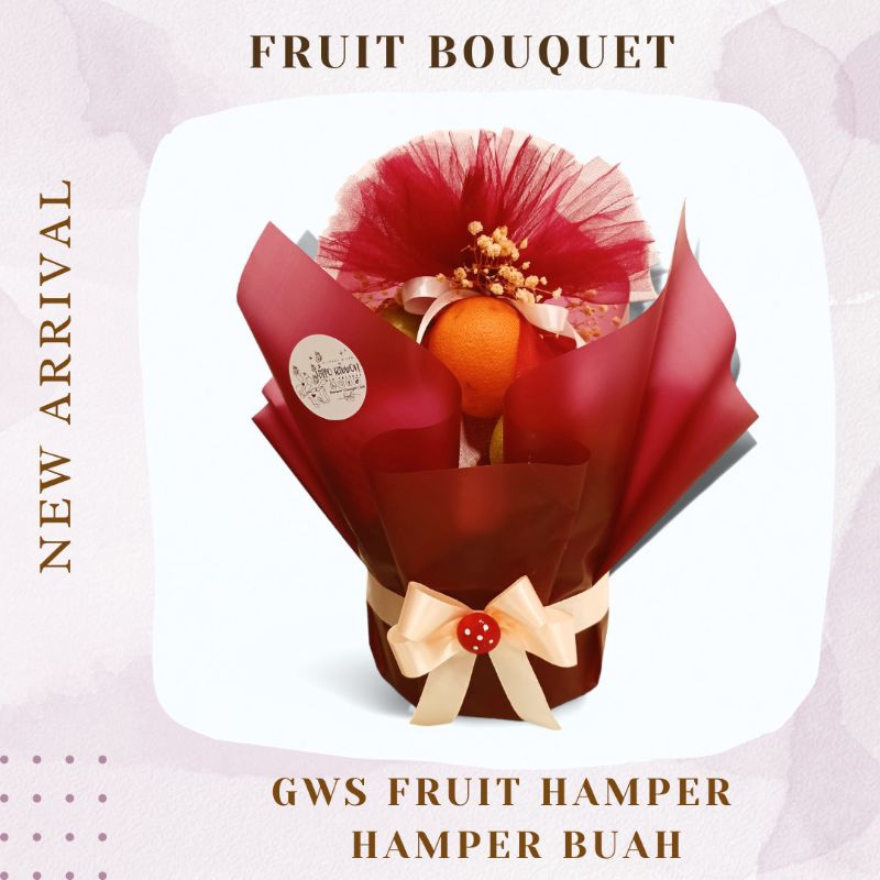 Delivery Klang - Port Klang GWS Fruit Hamper Fruit Bouquet Buah-buahan ...