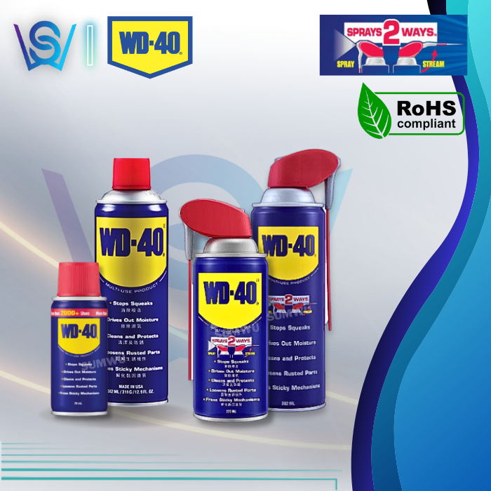 WD-40 Multi-Purpose Use Anti Rust Product (70/277/382ml)ANTI karat ...