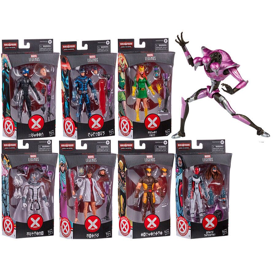 Marvel Legends X-Men Tri-Sentinel Wave House of X: Set of 7 Wolverine ...
