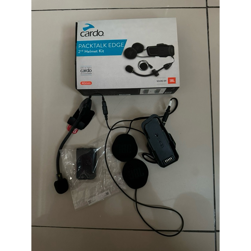 Cardo Packtalk Edge 2nd Helmet Kit | Shopee Malaysia