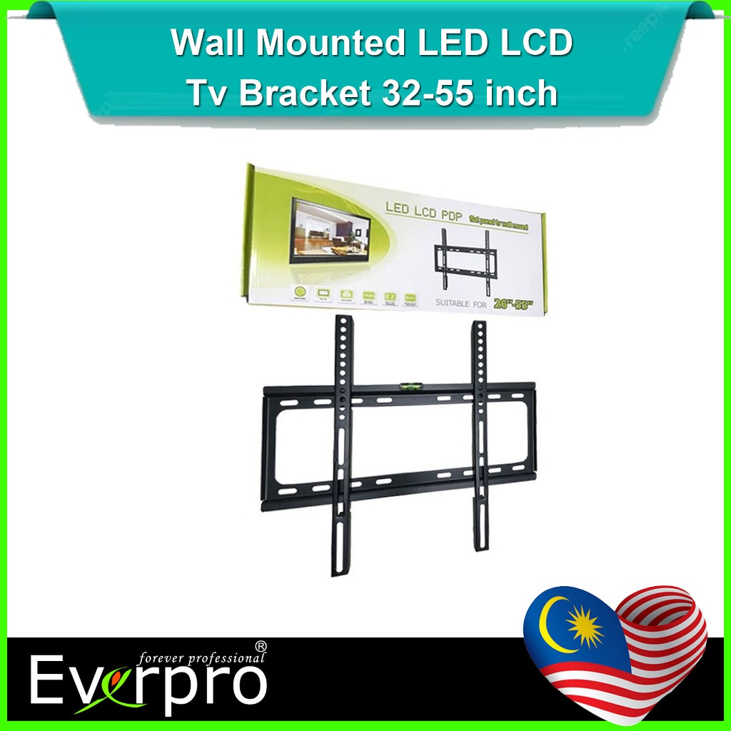 Wall Mounted LED LCD Tv Monitor Bracket for 32-55 inch Tv Monitor ...