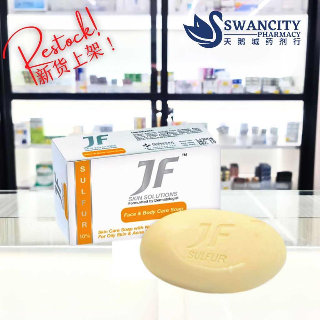 JF SULFUR 10% ANTI-ACNE FACE & BODY SOAP 100g | Shopee Malaysia