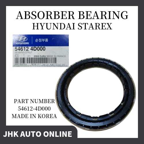 HYUNDAI STRAEX ABSORBER BEARING FRONT ORIGINAL HYUNDAI 54612-4D000 MADE ...