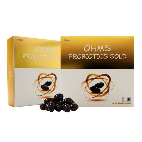 OHMS Probiotics Gold (60’s Vegetable Softgels) | Shopee Malaysia