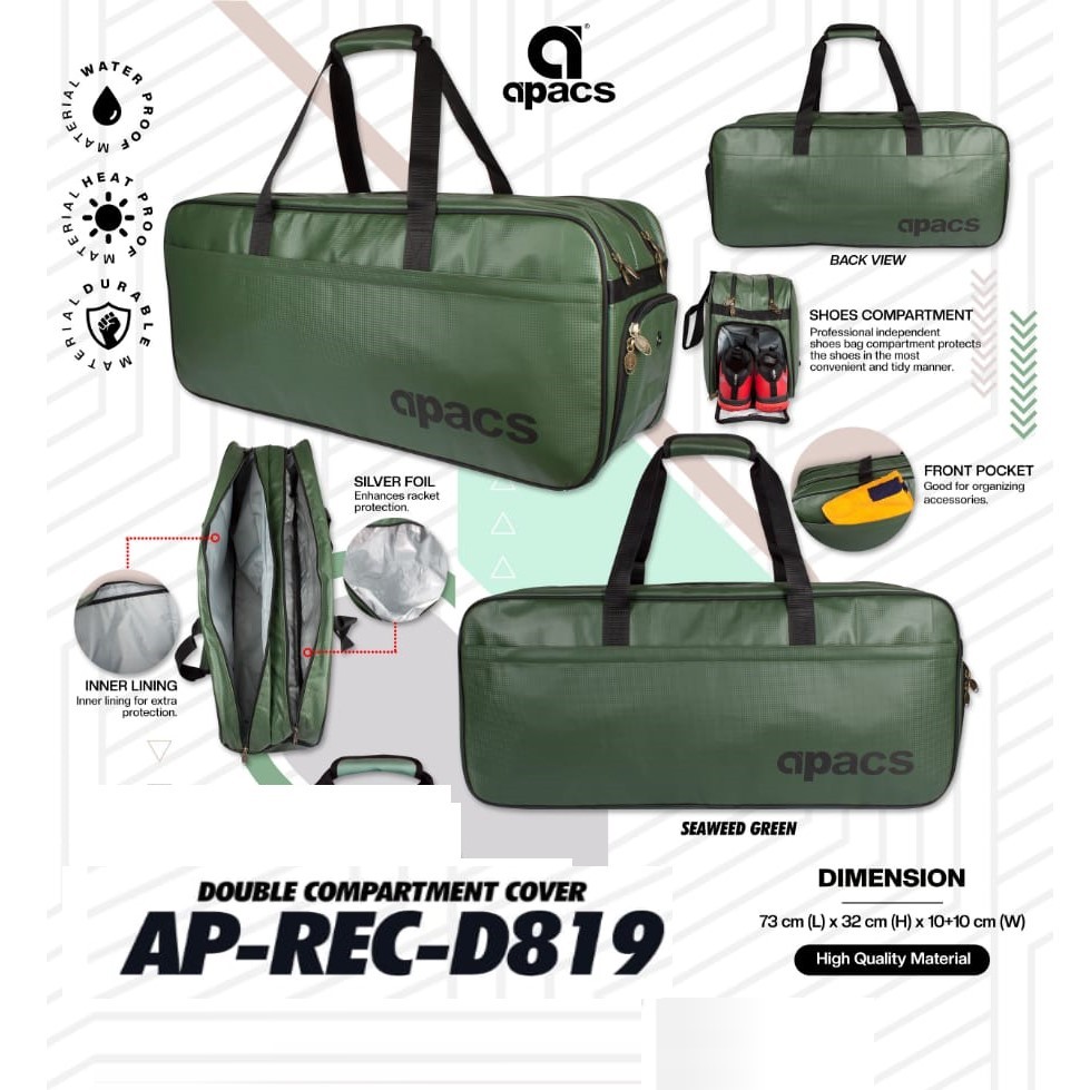 Badminton racket bag Beg raket Badminton bag Yonex Tournament bag Yonex ...