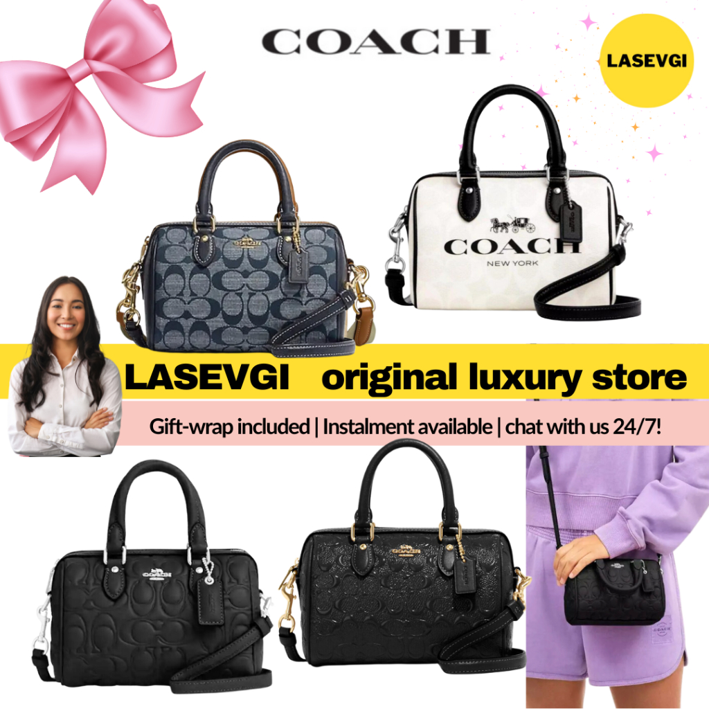 RAYA 2025 ORIGINAL COACH mini rowan crossbody in signature collection 3 ...