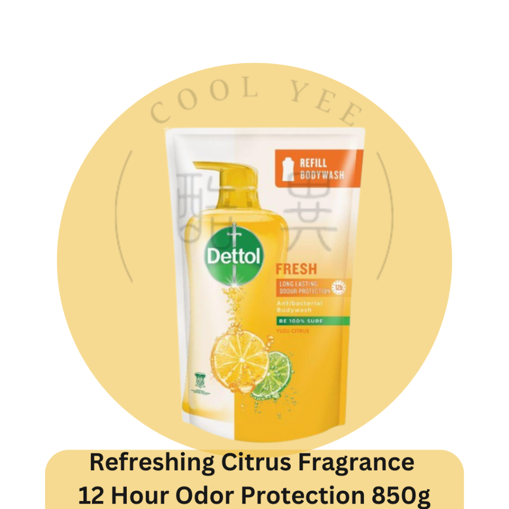 Dettol Antibacterial Body Wash Refil 850g Shower Cream Shower Gel Sabun ...