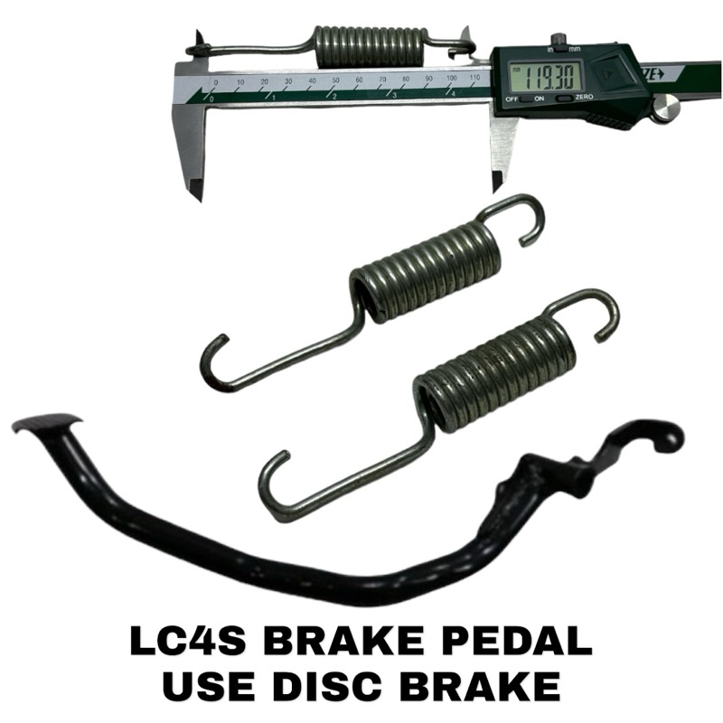 LC4S MODIFIED REAR DISC BRAKE PEDAL | Shopee Malaysia