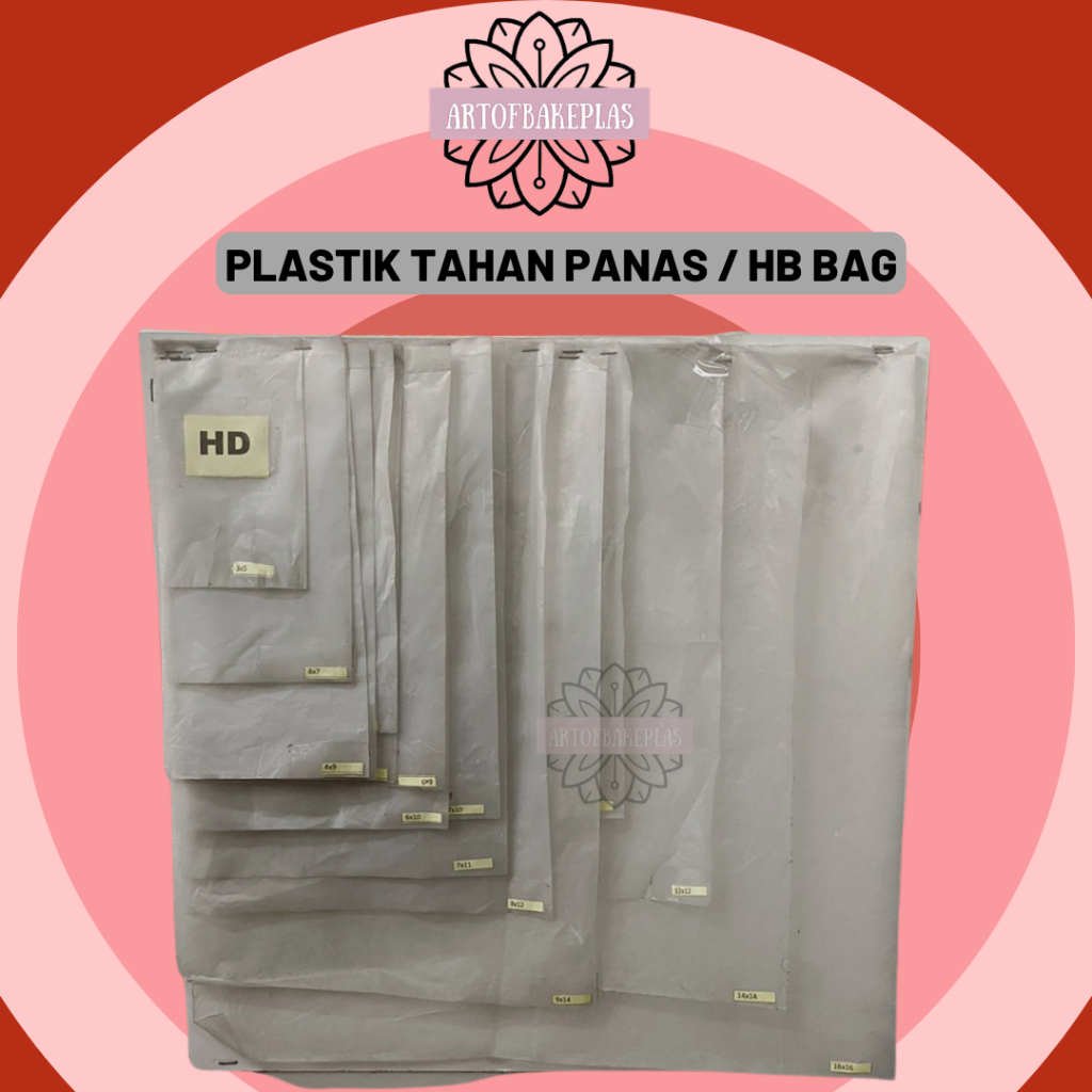 Plastik HD Tebal 500g 1kg / Plastik Tahan Panas /Plastik Lauk / Plastik ...