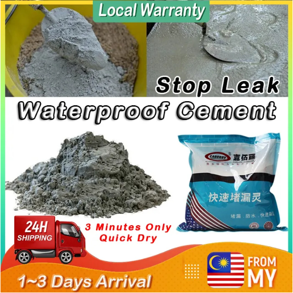 【Fast delivery】 WaterProof Cement 3 Mins Quick Dry Simen Kalis Air ...