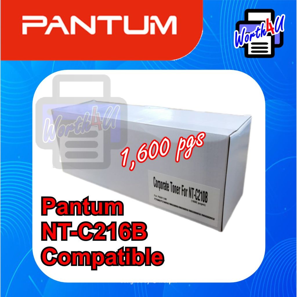 Pantum PC210 NT-C210 NT-C210B PC210B Compatible Toner C210B C210 P2500 ...