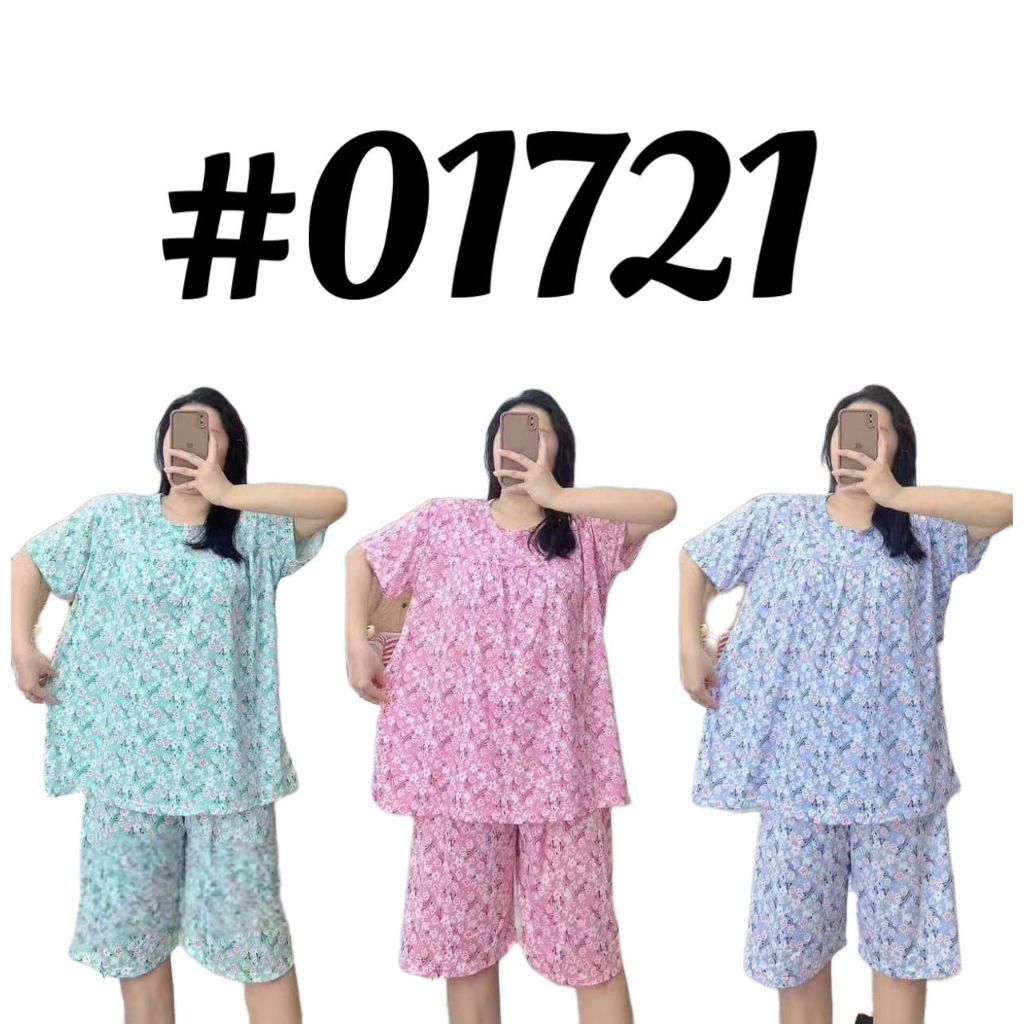 𝐁𝐃 𝟔𝐗𝐋 𝐒𝐔𝐊𝐔 #01 New Arrival Ladies Pajamas Set Wear ShortSleeve Viral ...