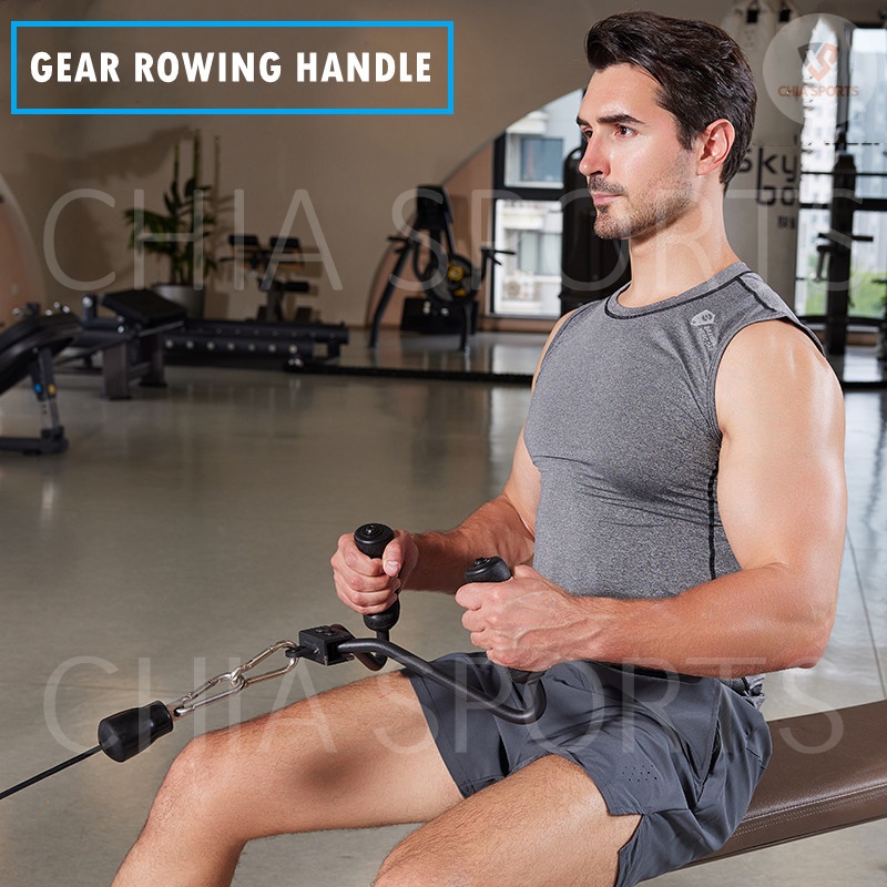 Alien Gear Rowing Handle Seated Low Row V Grip Attachment Cable Machine ...
