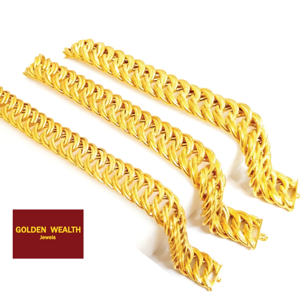 🎉Gelang Tangan Coco Lipan Emas 916 Gold Bracelet | Shopee Malaysia