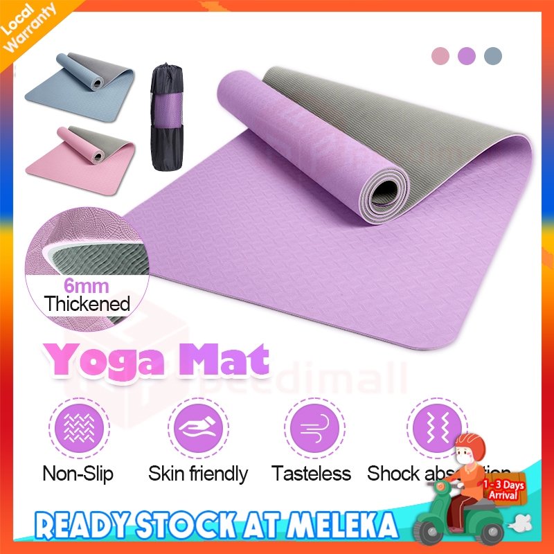 TPE Rope Mat Yoga Mat Gym Exercise Mat Non Slip Push Up Carpet Mat ...