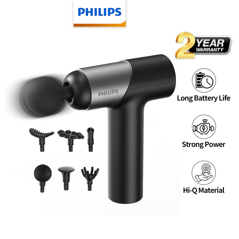 Philips Massage Gun Fascial Gun 筋膜枪 for Muscle Percussion Deep Tissues ...