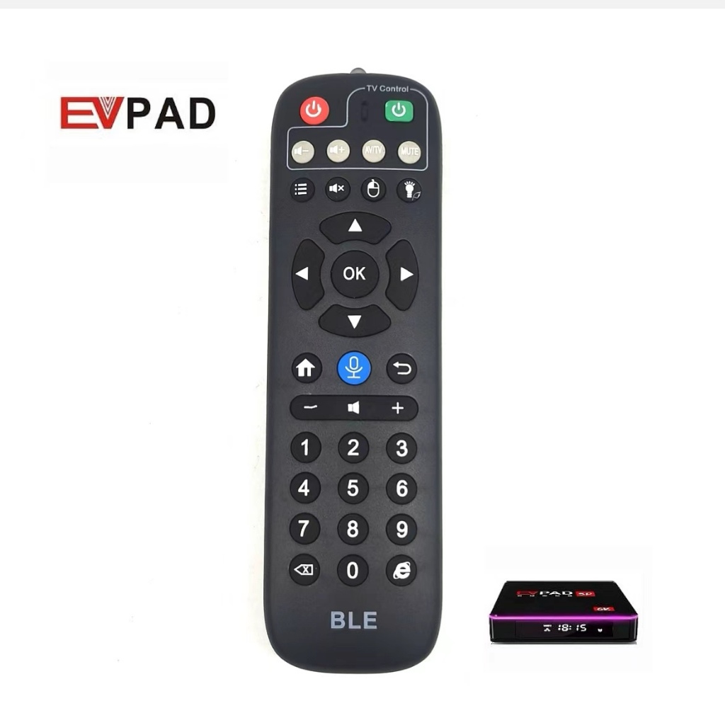 EVPAD Evai BLE Android TV VOICE + bluetooth Remote Control | Shopee ...
