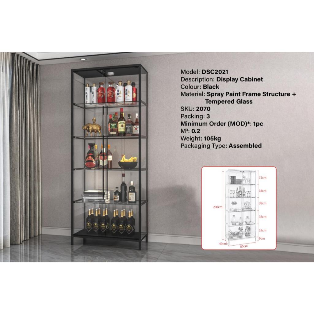 Display Cabinet / Glass Door /High Gloss Display Cabinet | Shopee Malaysia