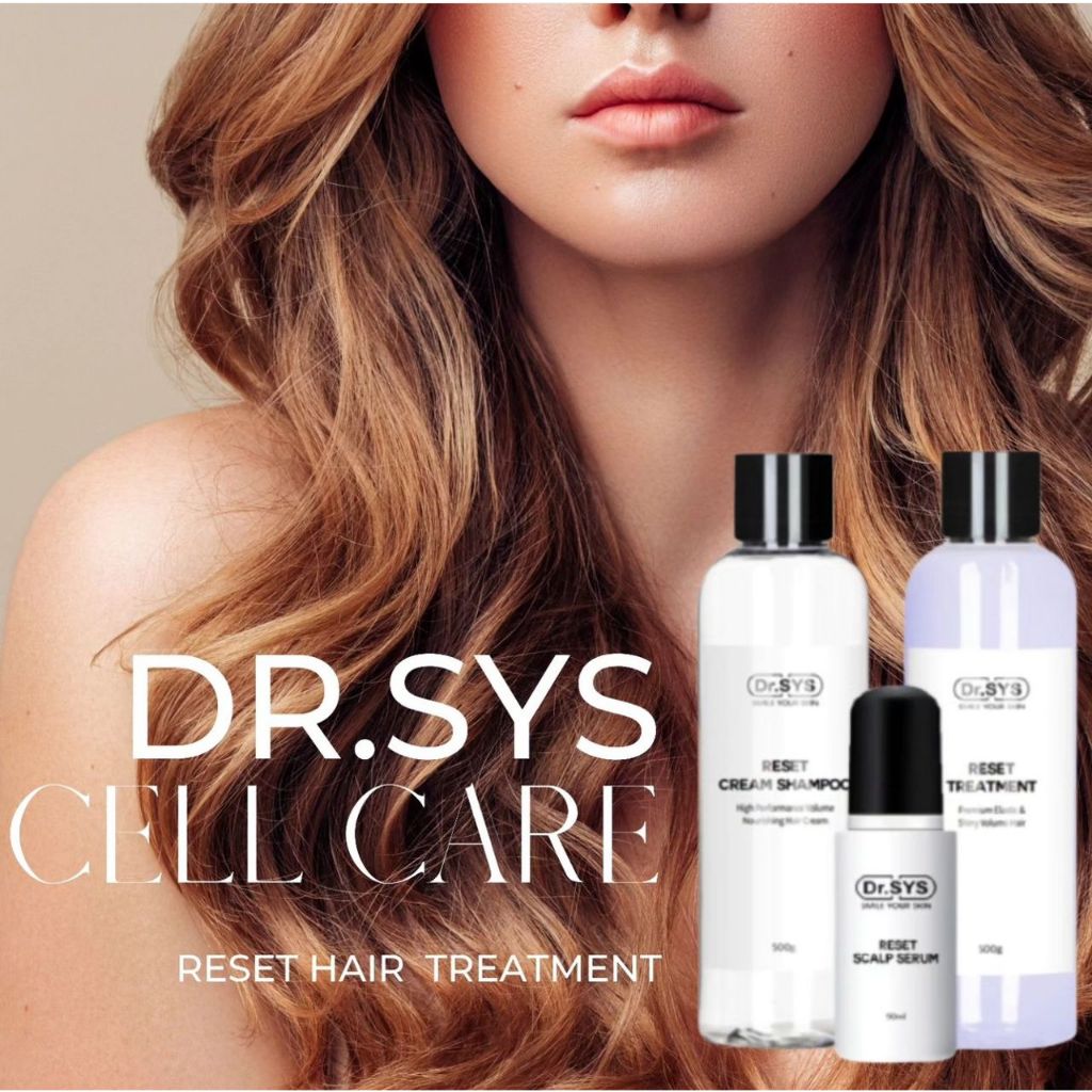 [ Dr.SYS ] Reset Cream Shampoo +Treatment 500ml ( scalp nutrition ...