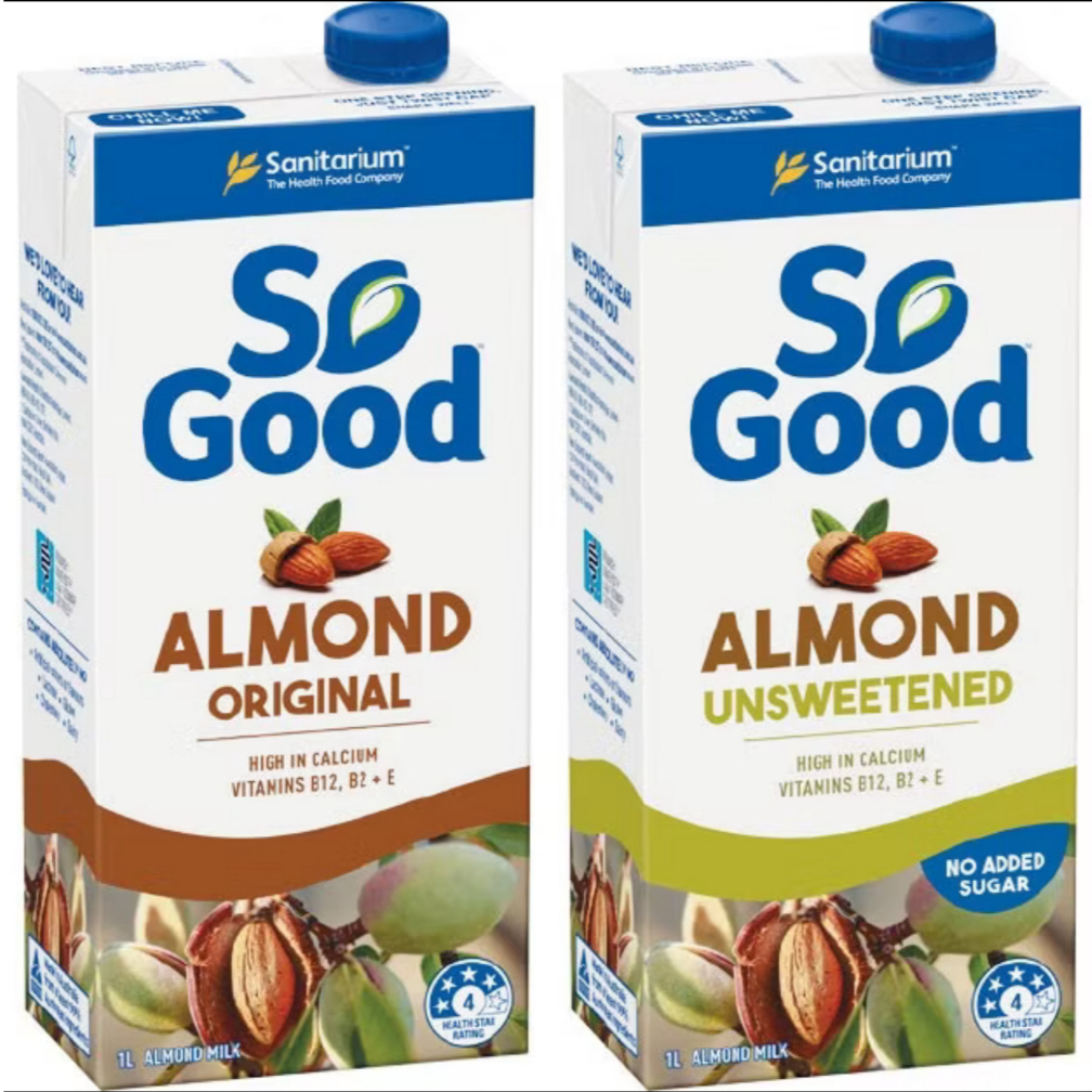 ( Ready Stock ) So Good Almond Milk Series Original Unsweetened Oat ...