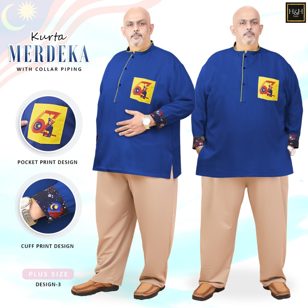 🌟Merdeka 2024 Special Edition🌟 Merdeka 2024 Elegant Kurta for Men By ...