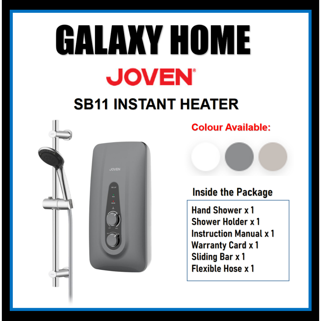 JOVEN SB11 SB11E SB11IP DC Pump Instant Water Heater | Shopee Malaysia