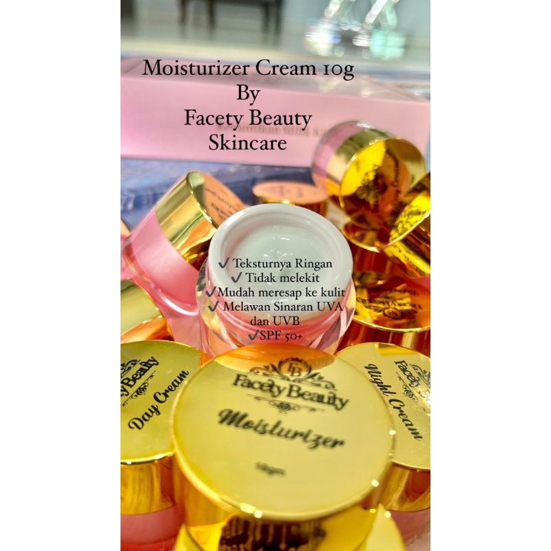 FACETY BEAUTY (MOISTURIZER)📍💯 ORIGINAL HQ 📍 FREE GIFT 🎁📍 | Shopee Malaysia