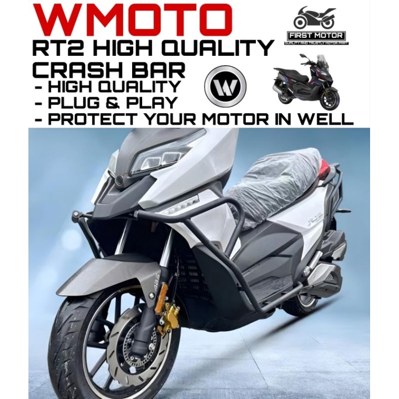 WMOTO RT2 RT 2 HIGH QUALITY FULL CRASH BAR MODIFY MODIFIES ACCESSORIES ...
