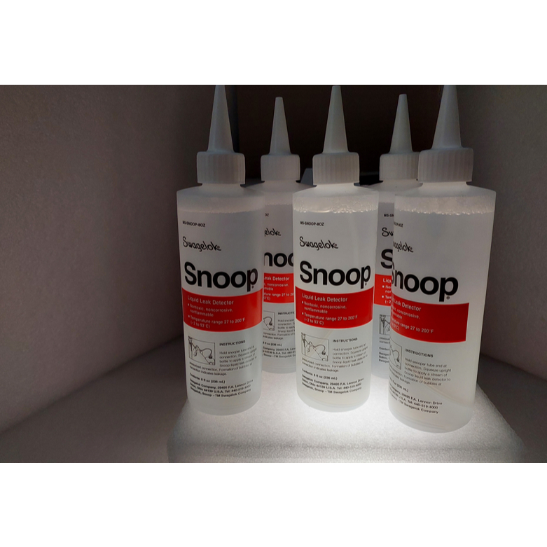 Swagelok® Snoop® Liquid Leak Detector, 8 oz x5 Bottles (ORIGINAL ...