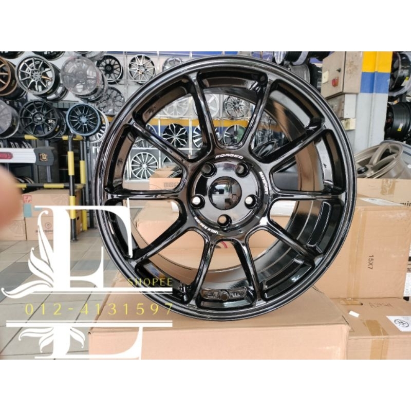 NEW SPORT RIM 17 INCH ZE40 RM1580 4PC CIVIC X50 ESTIMA EXORA S70 (KENA ...