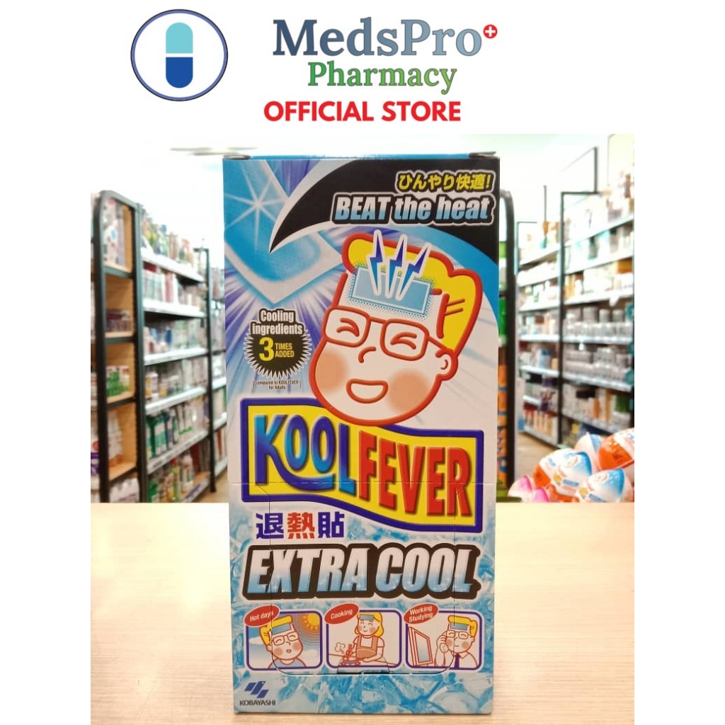 KOBAYASHI KOOLFEVER ADULT COOLING EXTRA COOL 2'SX6 (BOX) | Shopee Malaysia