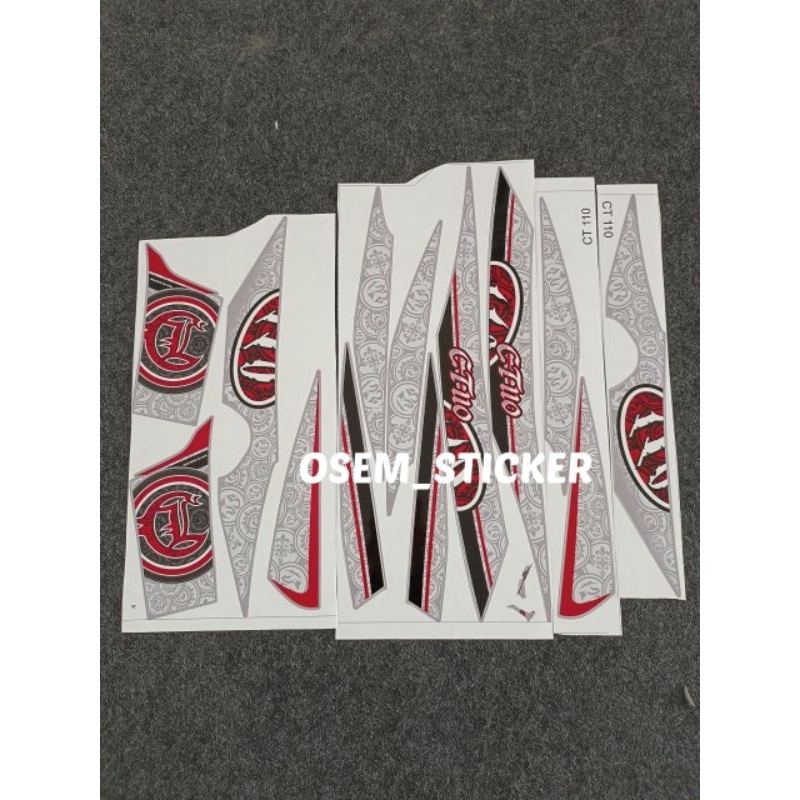 STICKER MODENAS CT100/CT110 CT 100/CT 110 BATIK | Shopee Malaysia