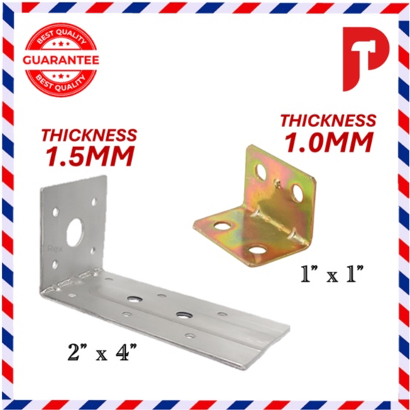 Galvanised L Bracket 🔥 Ready Stocks 🔥 Bumbung Bracket Besi Sesiku L Rak ...