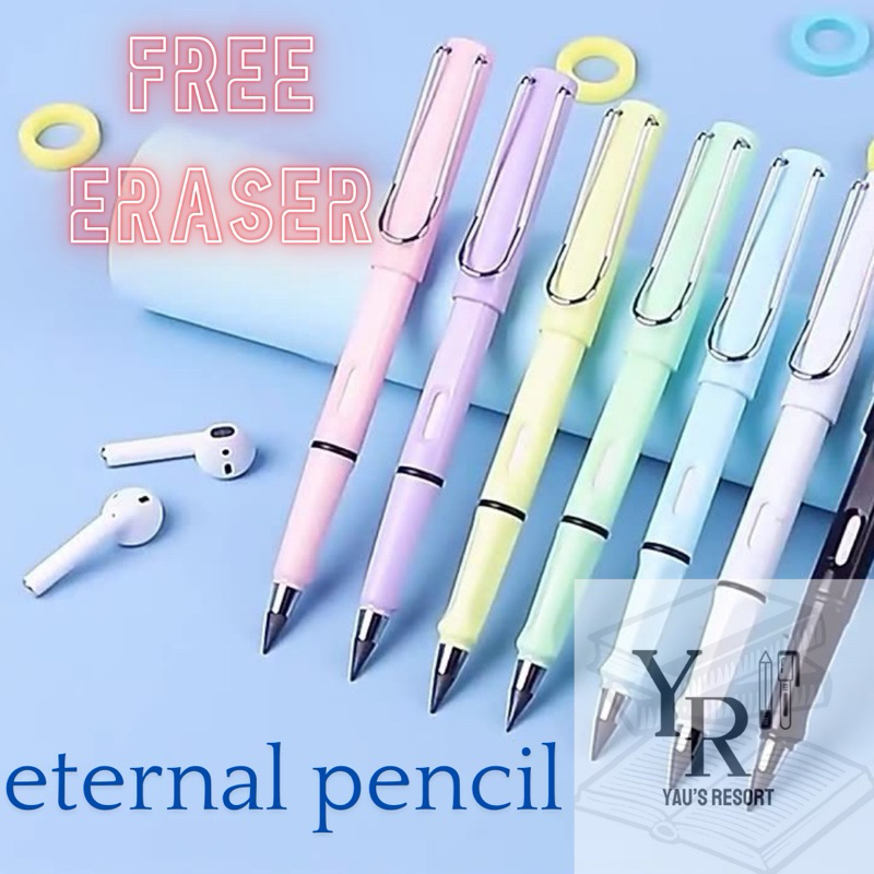 Eternal Pencil 永恒笔 Permanent pencil that can erased and written no need ...