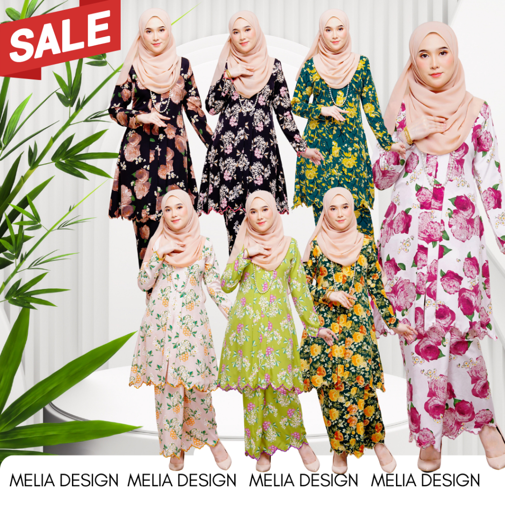 KEBAYA ANNA CLEARANCE BY MELIA DESIGN SULAM BIKU PREMIUM MURAH PLUS ...