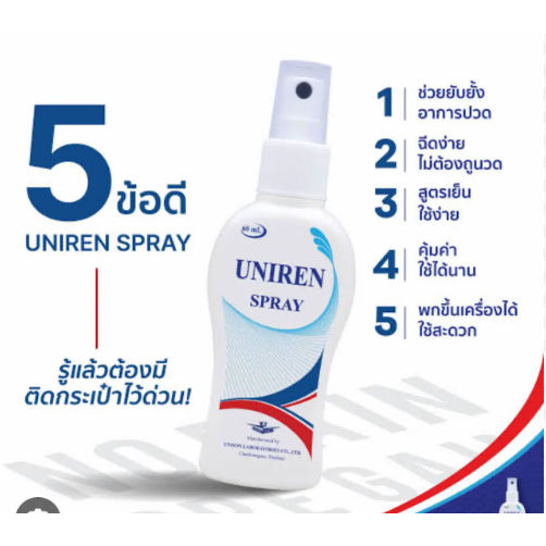 Uniren Spray thailand (Exp- 10/09/2027) | Shopee Malaysia