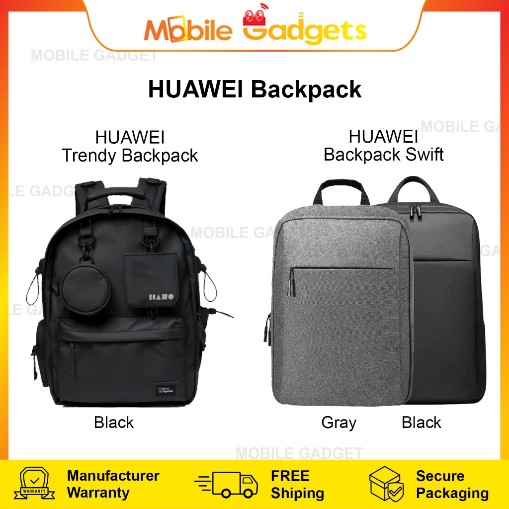 HUAWEI Trendy Backpack / HUAWEI Backpack Swift | Original New Set ...