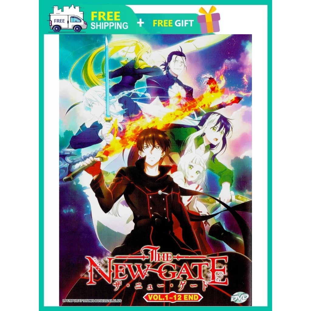 THE NEW GATE ( ANIME TV SERIES DVD : 2024 ) | Shopee Malaysia