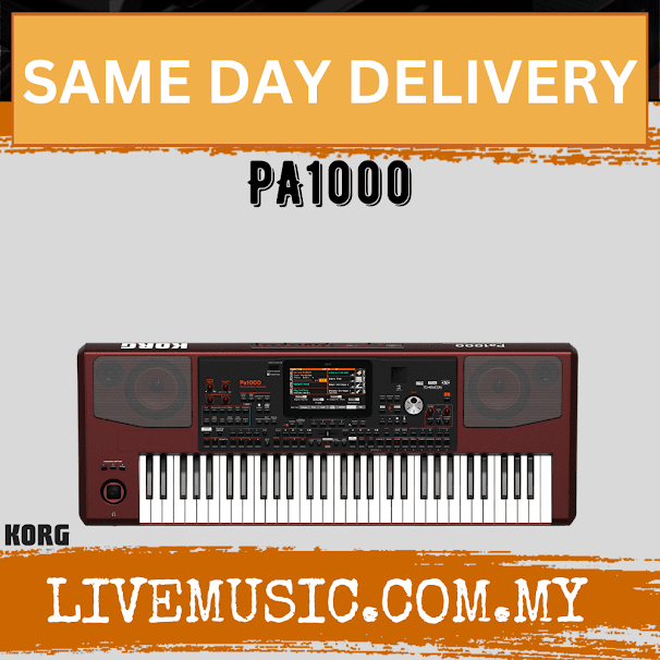 Korg Pa1000 61-keys Professional Arranger with Adapter ( Pa-1000 ) | Shopee Malaysia