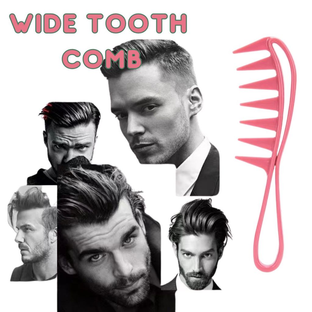 [MALAYSIA READY STOCK] Home Park Wide Tooth Comb Texture Comb Big Teeth ...