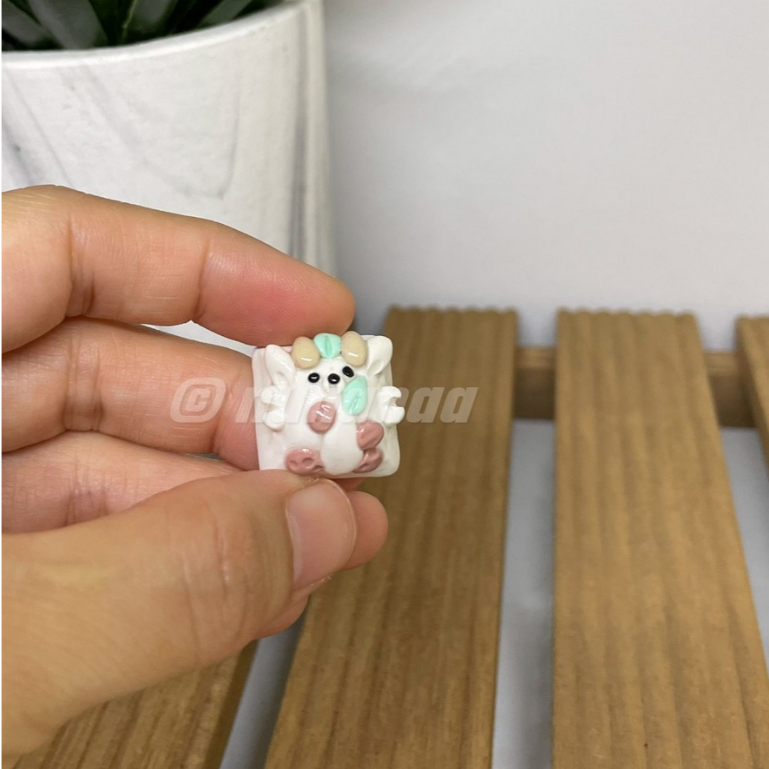ARTISAN KEYCAPS - HAKU POLYMER CLAYS PBT KEYCAPS GRADE A | Shopee Malaysia