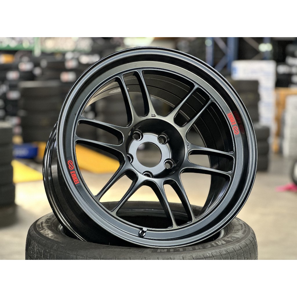 NEW 18X10.5J Enkei RPF1 Japan Rim (set of 4) 5X114.3 for Skyline GTR ...