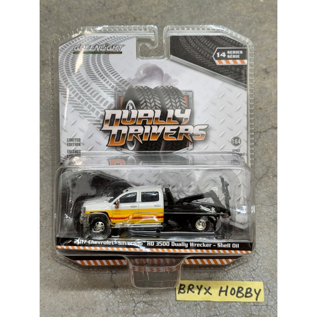 Greenlight Dually Drivers Series 14 2017 Chevrolet Silverado HD 3500 ...